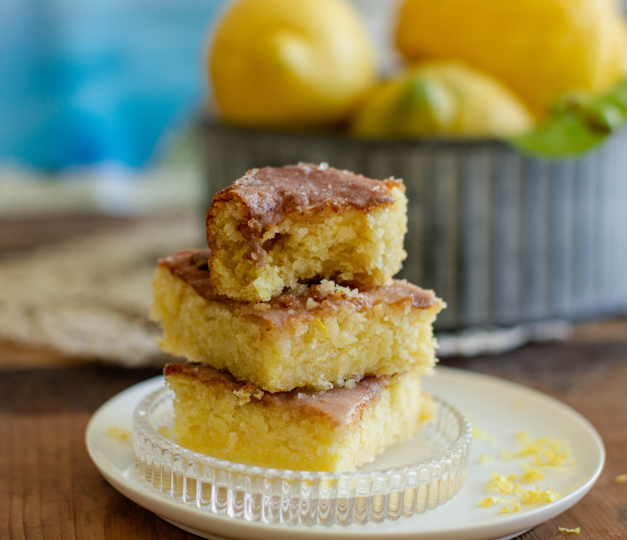 Fabelhafte Sizilianischer Zitronenkuchen Mit Limoncello Ebenbild